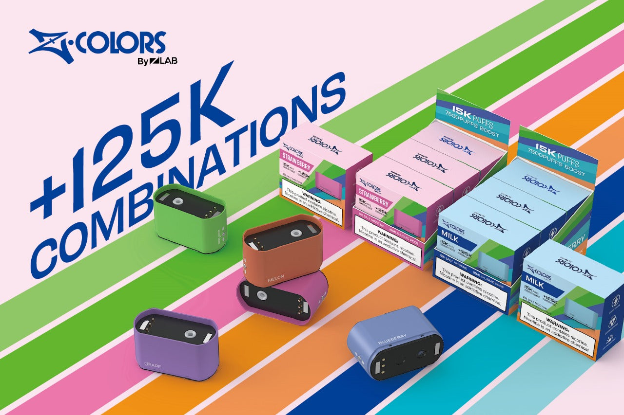 Z Colors Vape | Mix and Match Flavors | Free Shipping – Ziip Stick